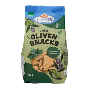 Oliven Snacks Kräuter d Provence 150g - Gruenland